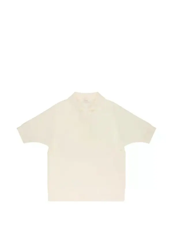 SLOWEAR V-neck Crêpe Polo Top