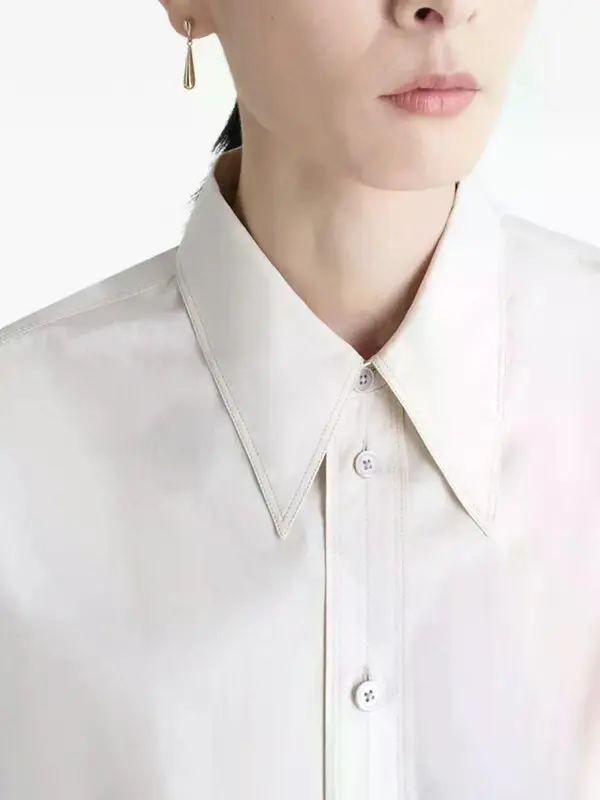 LEMAIRE Mismatched Drop Earrings