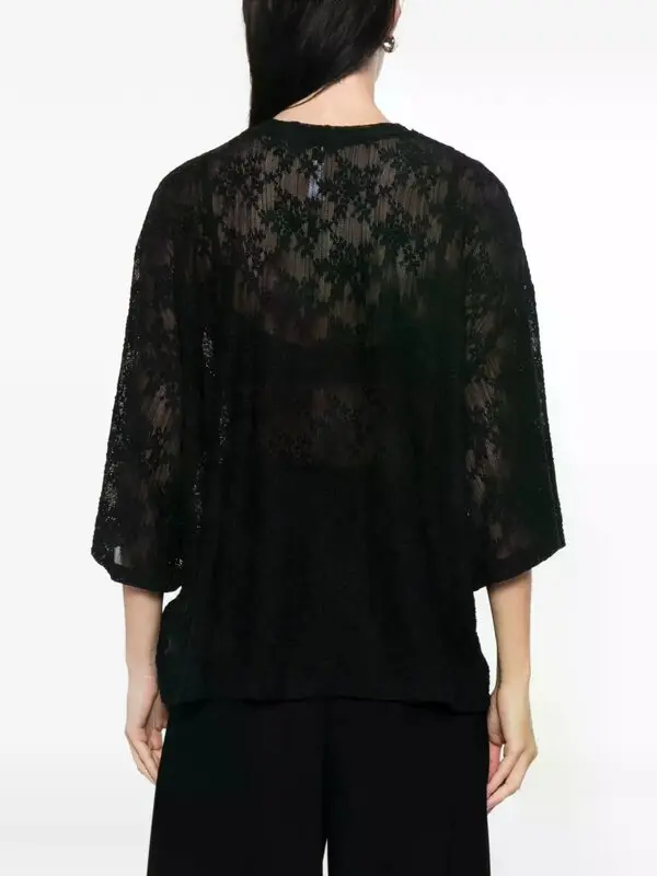 Imperial Lace Top - Black