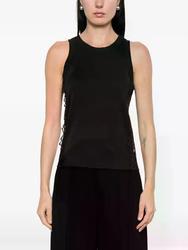 Imperial Lace-insert Tank Top