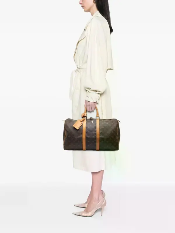 LOUIS VUITTON 1990 Monogram Keepall 45 Travel Bag