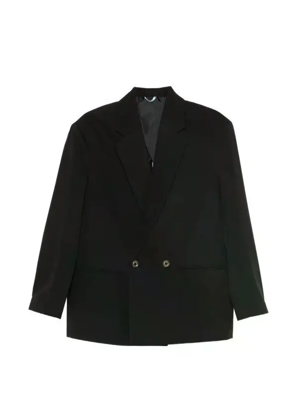 Imperial Notched-lapel Double-breasted Blazer