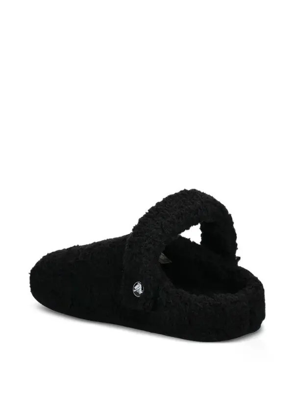 CROCS Loopback Strap Slippers - Black