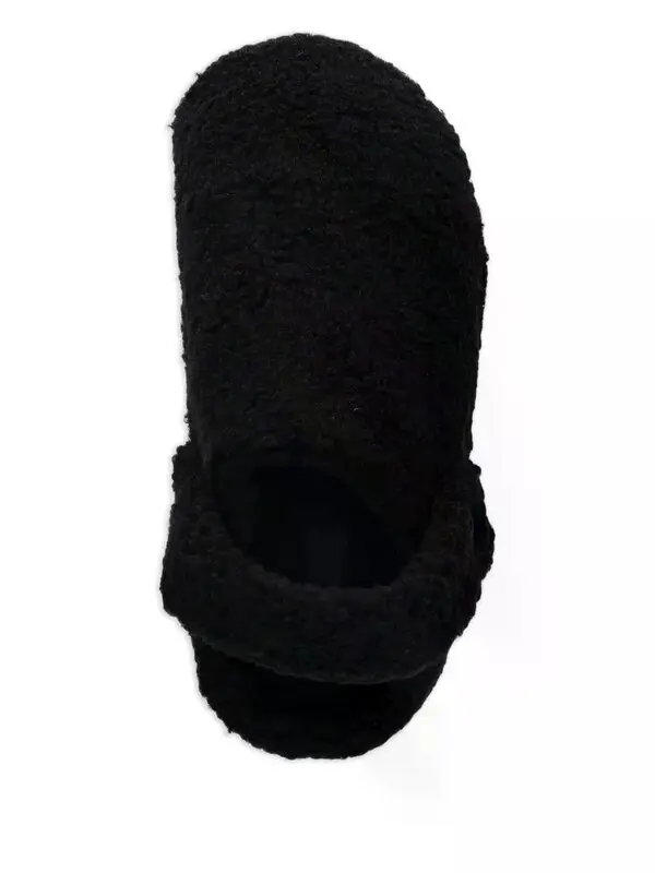 CROCS Loopback Strap Slippers - Black