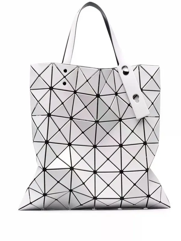 Issey Miyake Lucent Prism-paneled Tote Bag - Grey