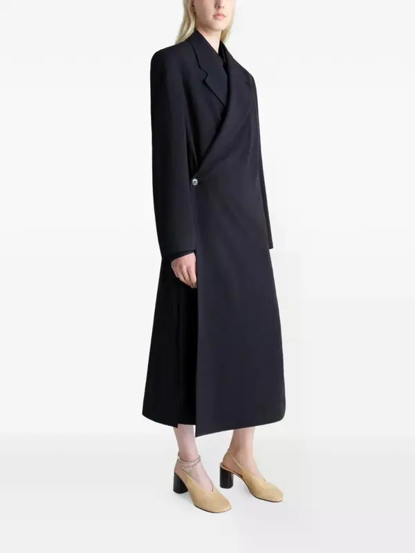 LEMAIRE Draped Wrap Coat