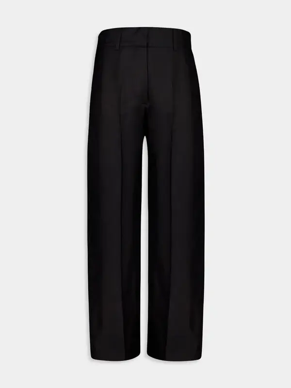 PAULA Sonia Silk Twill Wide Leg Pants