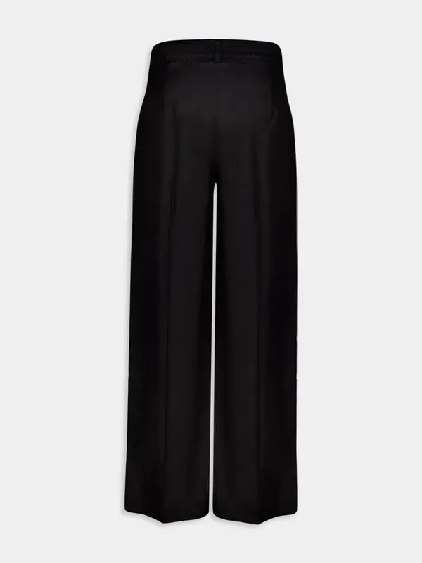 PAULA Sonia Silk Twill Wide Leg Pants