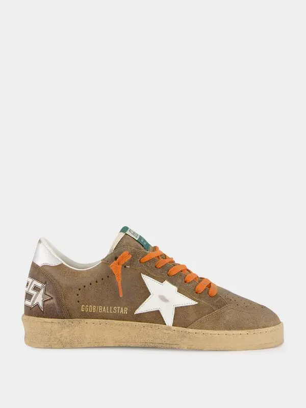 GOLDEN GOOSE Ball Star Low-top Sneakers - Brown