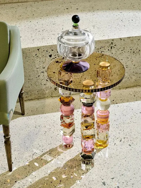 REFLECTIONS COPENHAGEN Decadent Crystal Jar - Multicolour