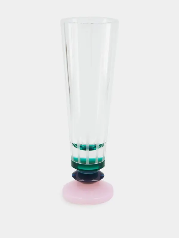 REFLECTIONS COPENHAGEN Amélie Crystal Vase - Multicolour