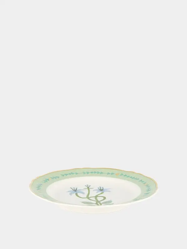 BITOSSI Flower Dessert Plate - Green