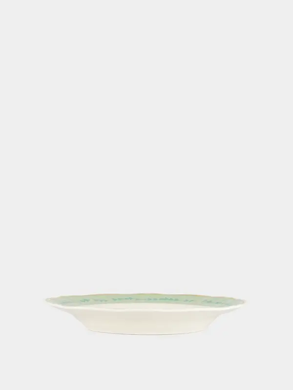 BITOSSI Flower Dessert Plate - Green