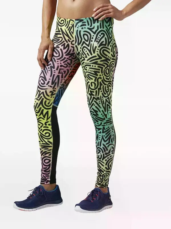 REEBOK Graphic-print Leggings