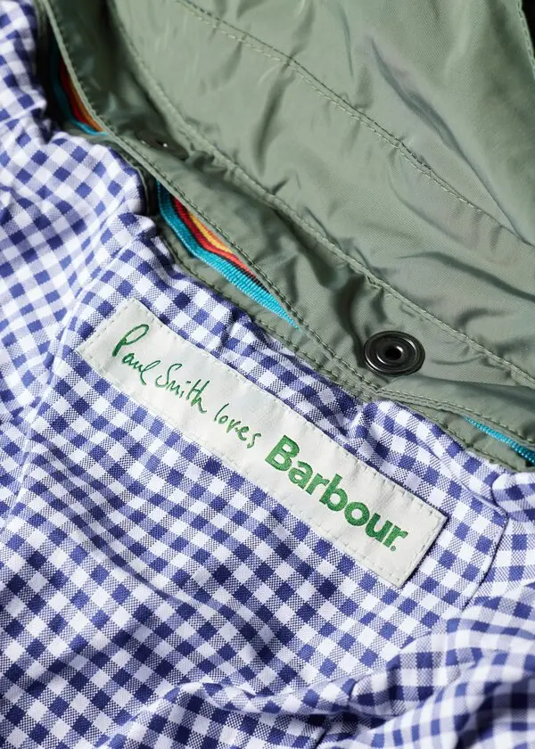 PAUL SMITH LOVES BARBOUR Broomhill Showerproof Jacket - Green