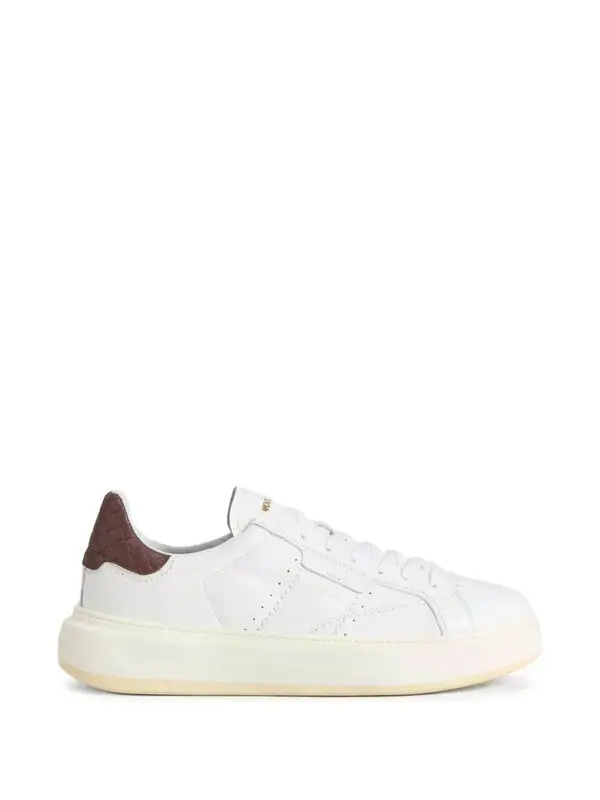 Woolrich Arrow Lace-up Sneakers - White