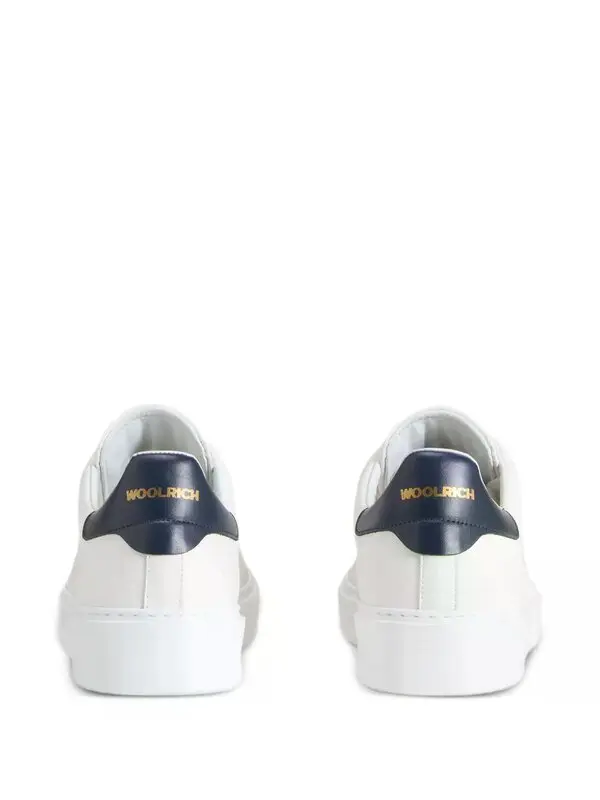 Woolrich Classic Court Lace-up Sneakers - White
