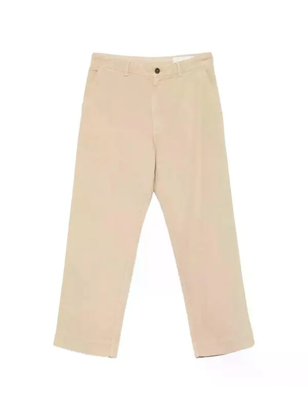 ORIGINAL VINTAGE Button Trousers - Neutrals