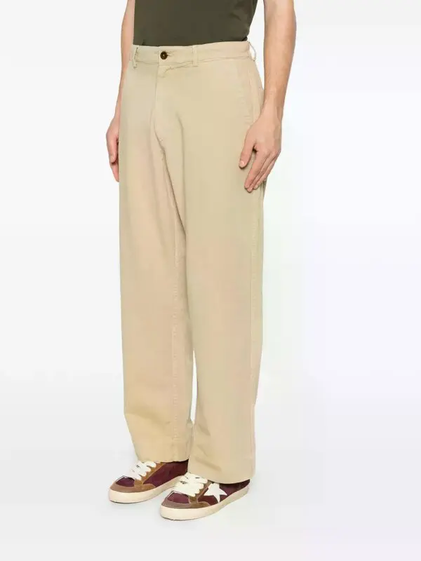 ORIGINAL VINTAGE Button Trousers - Neutrals