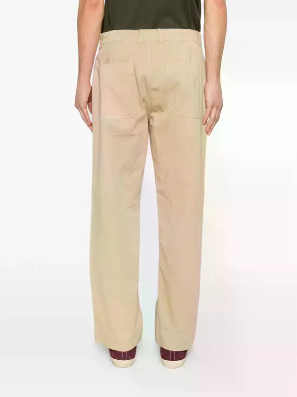 ORIGINAL VINTAGE Button Trousers - Neutrals