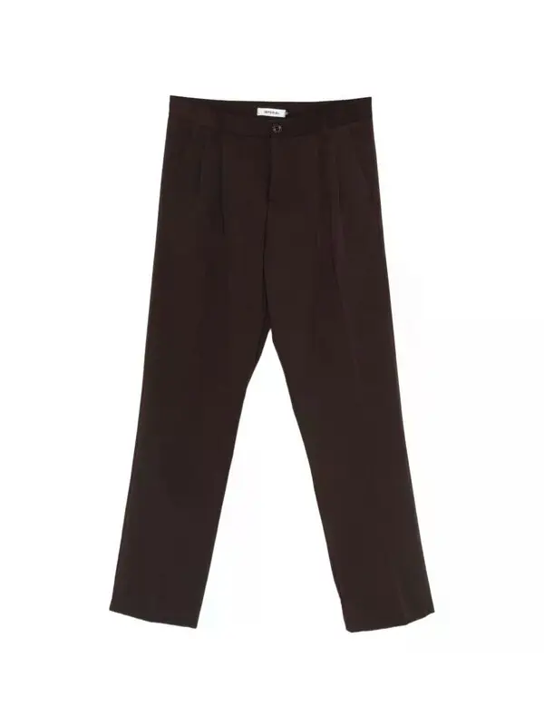 Imperial Pleated Trousers - Brown
