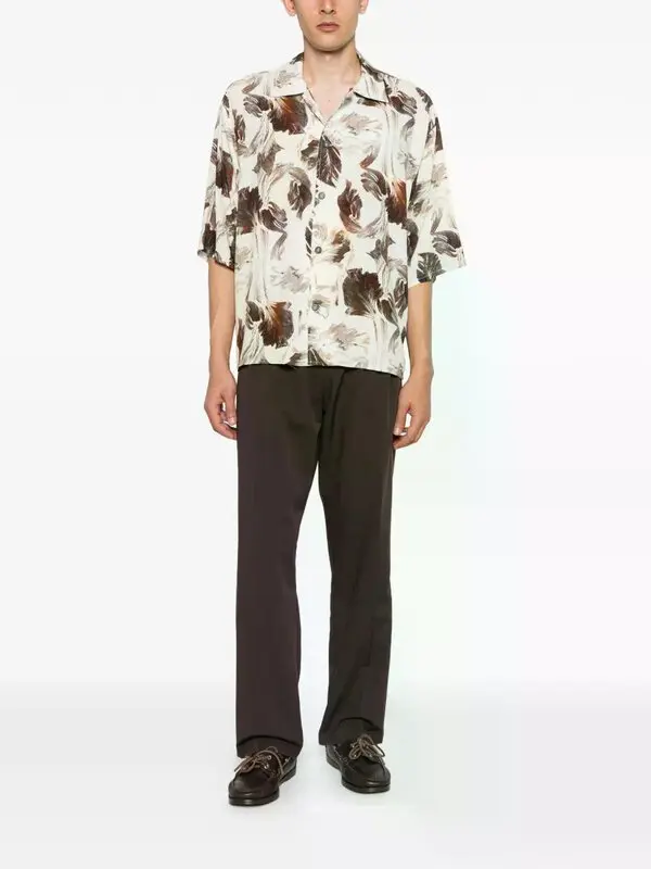 Imperial Pleated Trousers - Brown