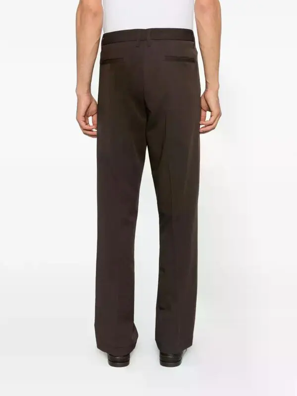 Imperial Pleated Trousers - Brown