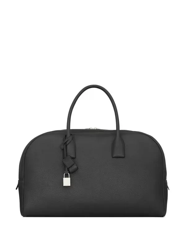Saint Laurent Medium Leather Tote Bag - Black