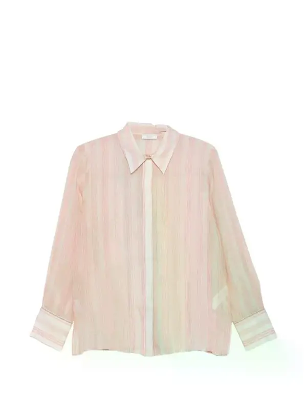 Peserico Striped Shirt - Neutrals