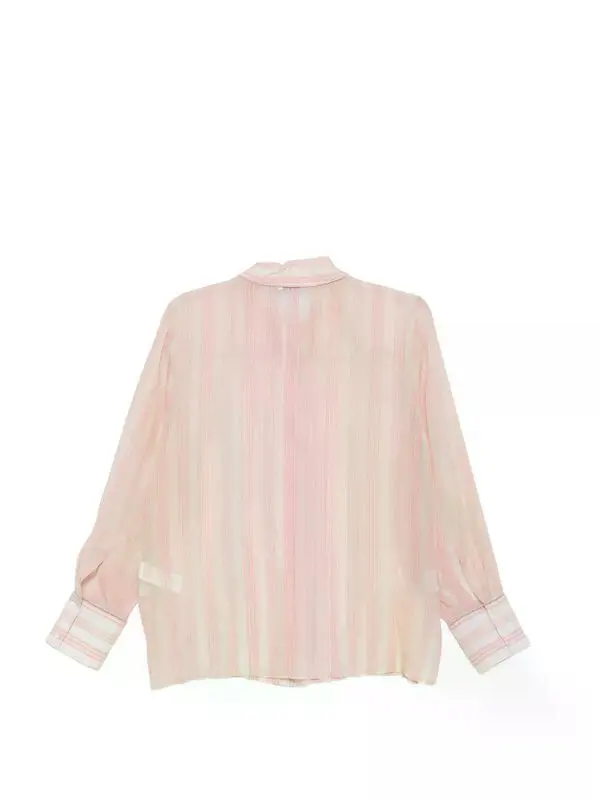 Peserico Striped Shirt - Neutrals