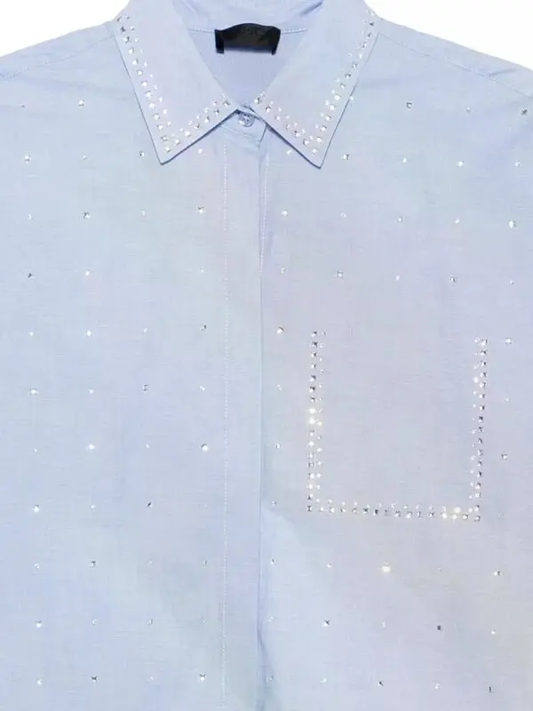 Liu Jo Embellished Fil À Fil Shirt
