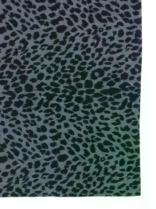 Aspesi Leopard-pattern Scarf