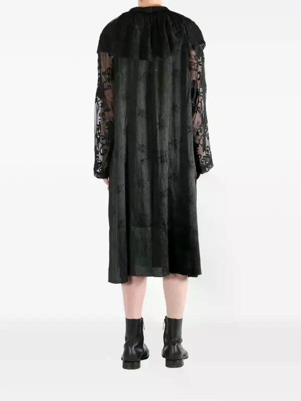 COMMUNS Lace Ruffled Coat