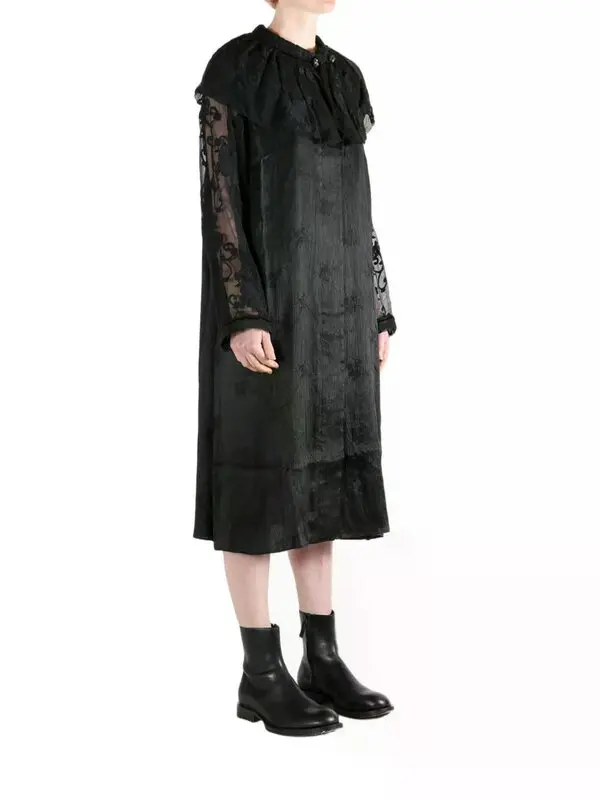 COMMUNS Lace Ruffled Coat
