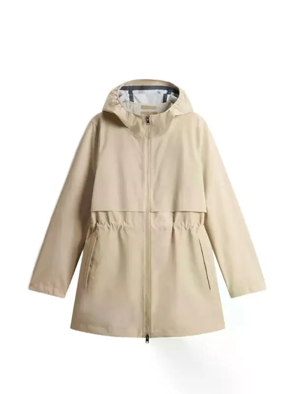 Woolrich Drawstring Hooded Parka Coat