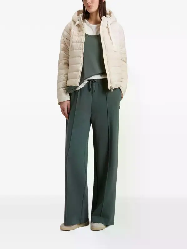 Woolrich Hooded Quilted Jacket - White