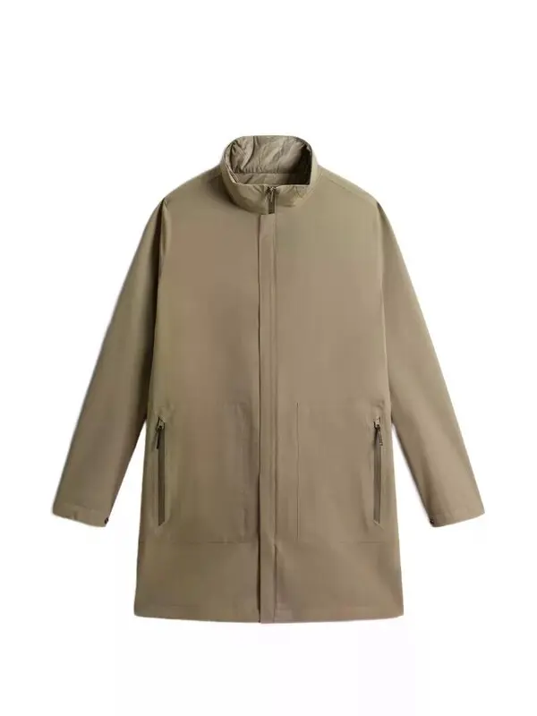 Woolrich Two-layer Overcoat - Neutrals