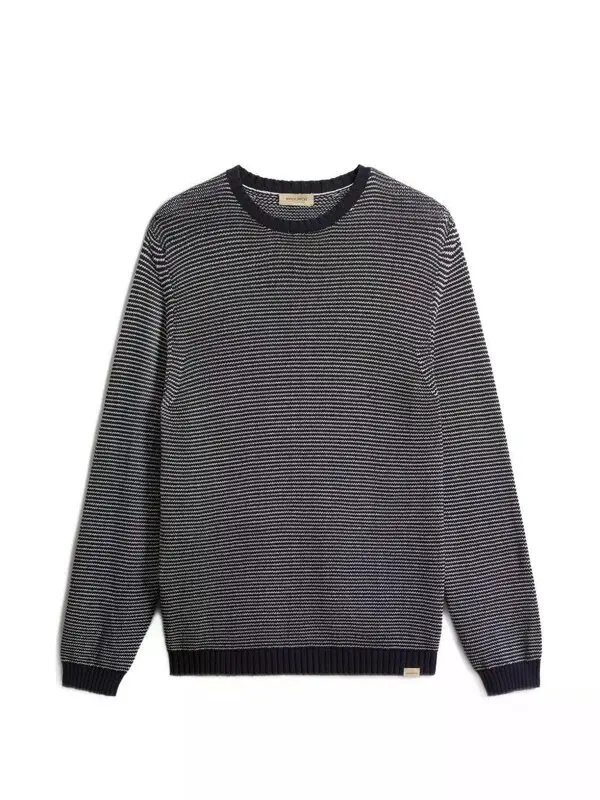 Woolrich Striped Crew-neck Sweater - Blue