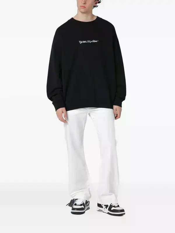Off-White Arrow-print Crew-neck Sweatshirt