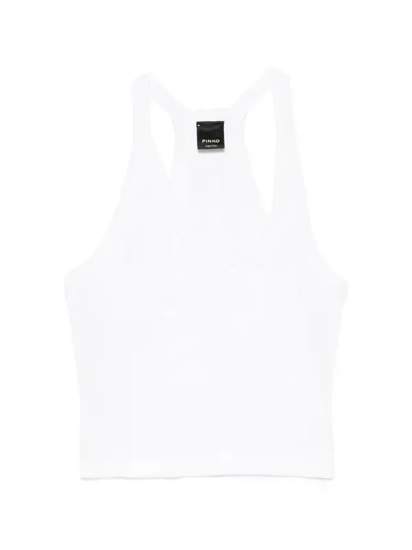 Pinko Tank Top - White
