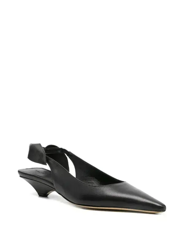 VIC MATIE Pointed Bow Pumps