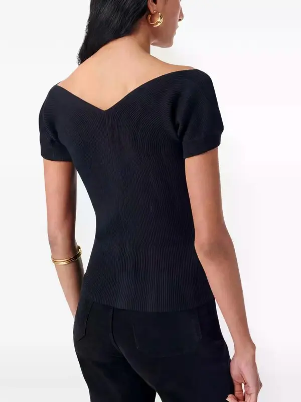 Vanessa Bruno Gabaret V-neck Short-sleeved Top