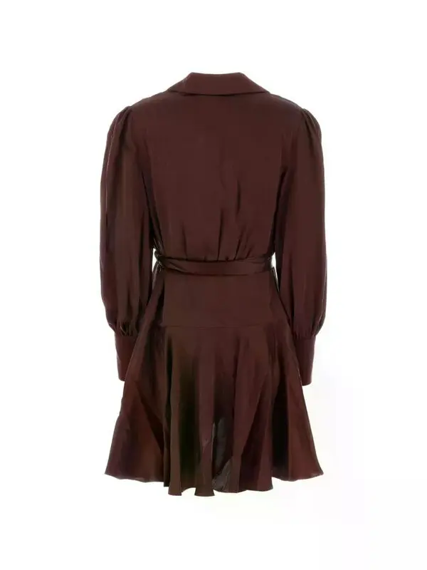 Zimmermann Ruffled Silk Mini Dress