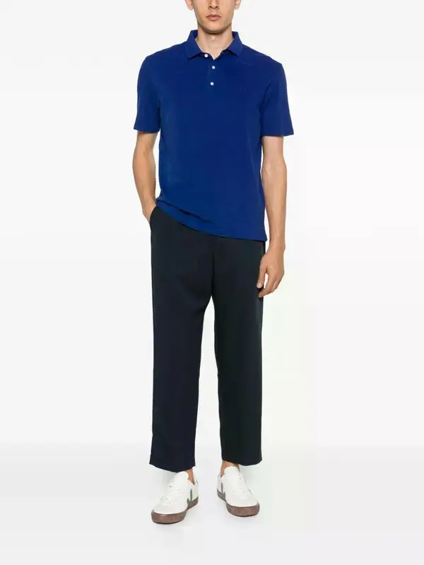 Imperial Drawstring-waist Trousers - Blue
