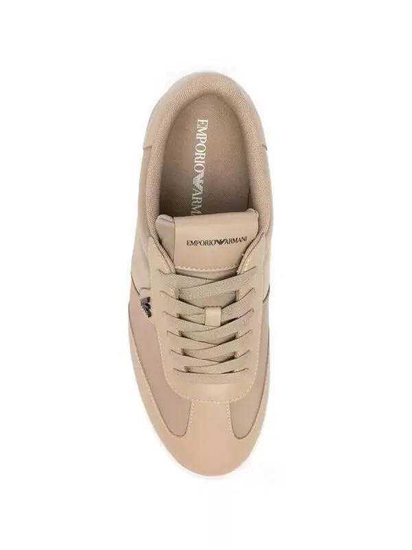 Emporio Armani Logo Detail Sneakers