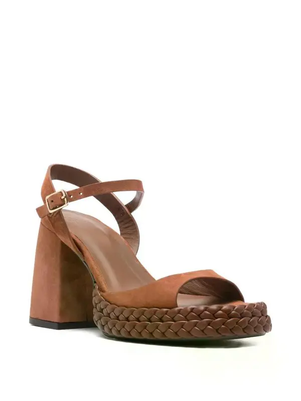 CastaÑer Vaia Braided Platform Sandals