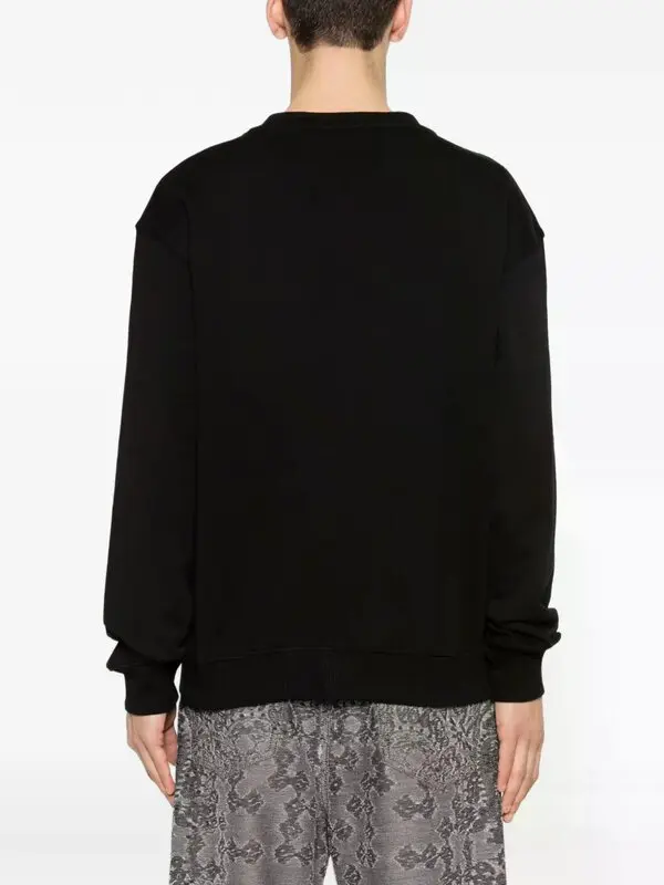 Versace Logo Crew-neck Sweatshirt
