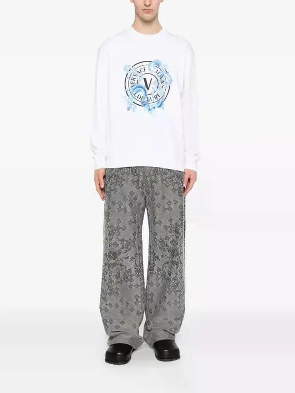 Versace Graphic-print Sweatshirt