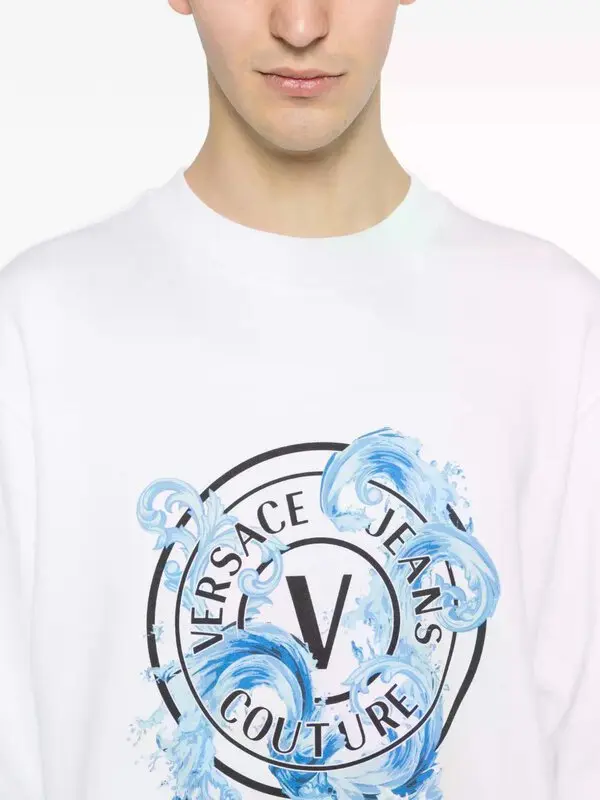 Versace Graphic-print Sweatshirt