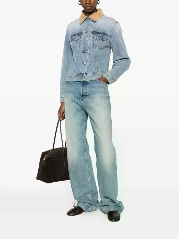 RÓHE Collar Pocket Jacket - Blue